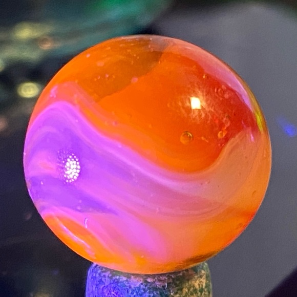 Jabo | Games | Collectible Jabo 58 Uv Activated Game Marble | Poshmark
